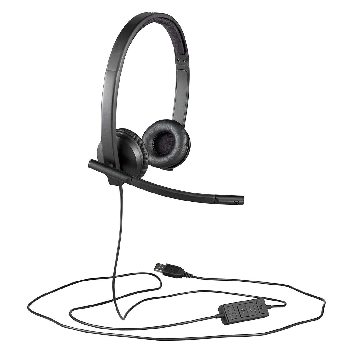 Logitech H570e USB Stereo Headset Black UC USB-A – GameShop Malaysia