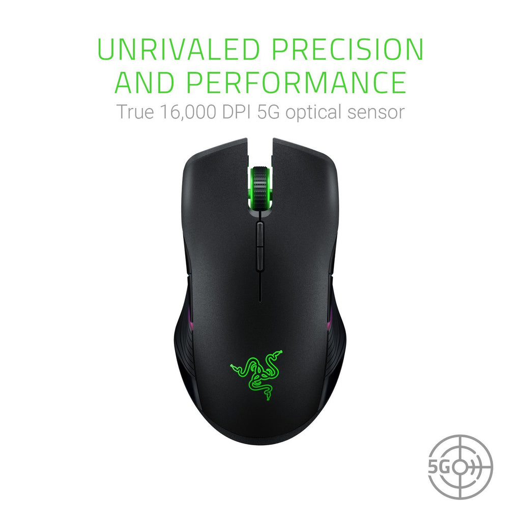 Razer Lancehead Ambidextrous Chroma Wired/Wireless Gaming Mouse ...